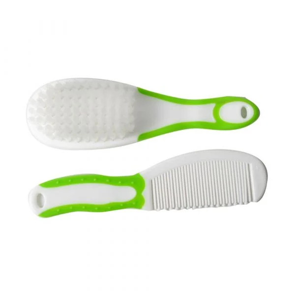 Kids Joy Baby Brush & Comb – Green – Five Stories